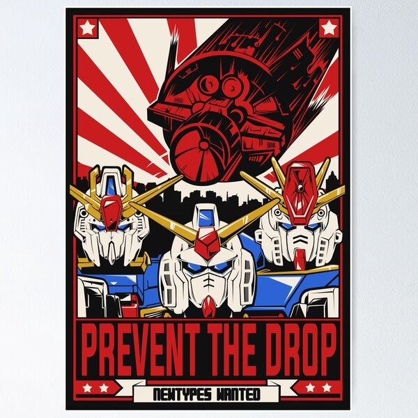 "Prevent the Drop" Poster for Sale by Prismic-Designs | Redbubble