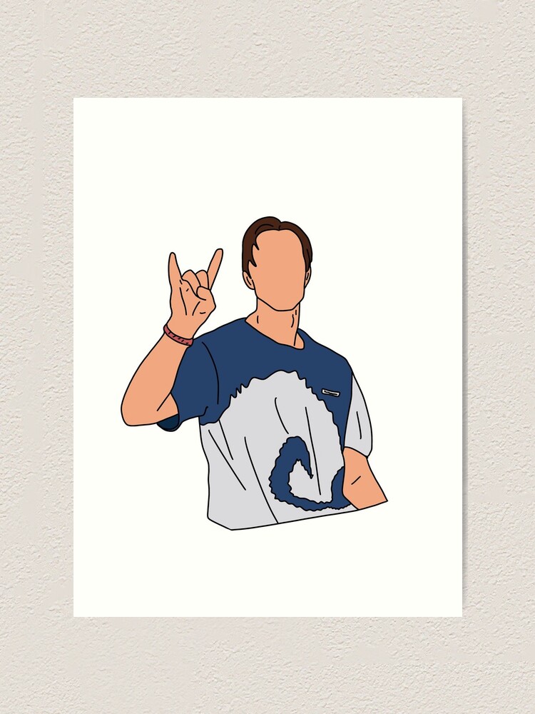 "Drew Starkey Rock On Merch" Art Print for Sale by Brooktp | Redbubble