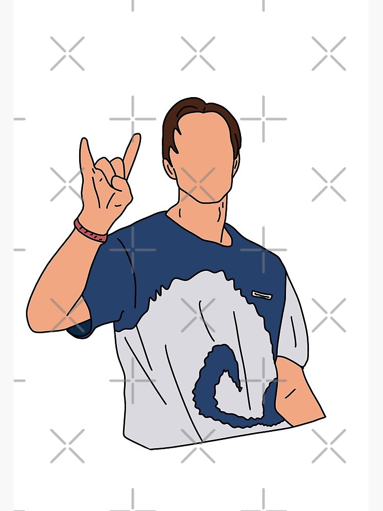 "Drew Starkey Rock On Merch" Art Print for Sale by Brooktp | Redbubble