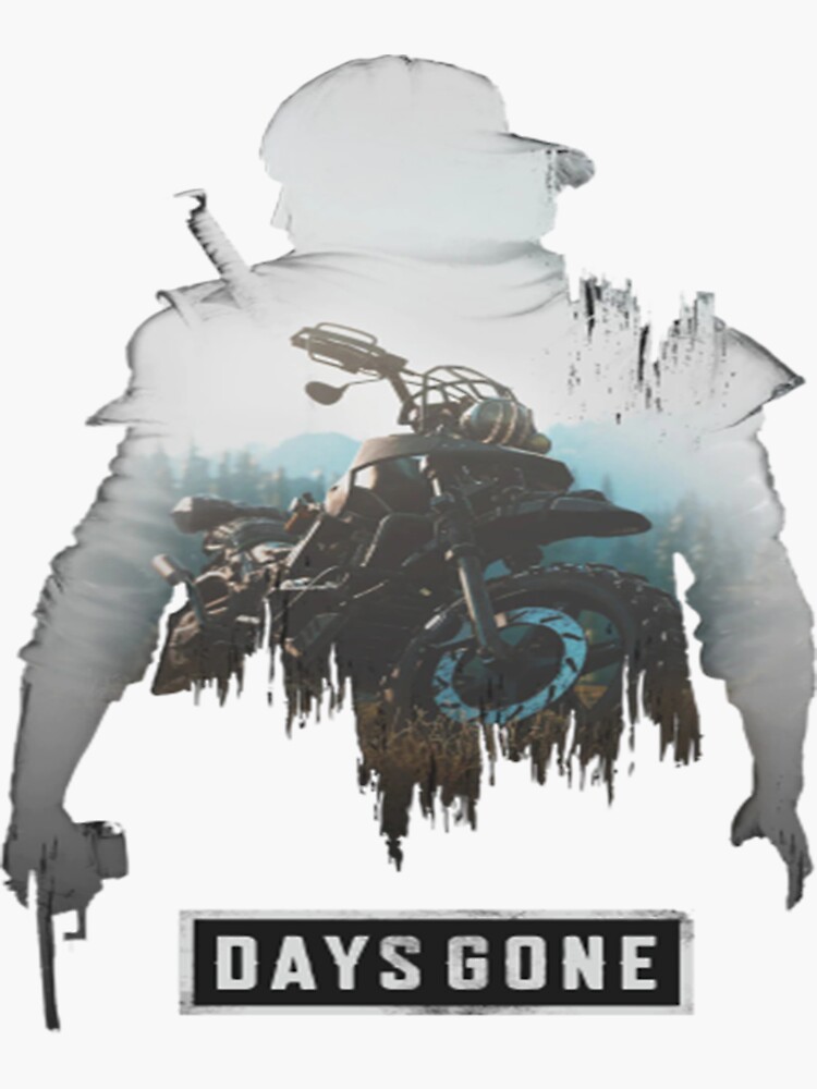 "Days Gone T-ShirtDays Gone " Sticker for Sale by Emtizeess | Redbubble