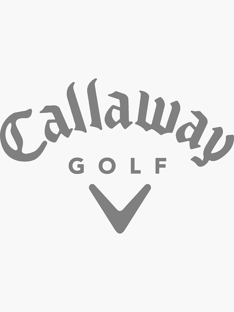 "GOLF - "CALLAWAY" LOGO" Sticker by ujoarturo | Redbubble