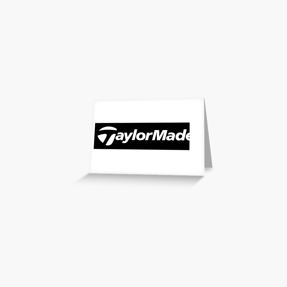 "GOLF - "TAYLORMADE" LOGO" Greeting Card by ujoarturo | Redbubble