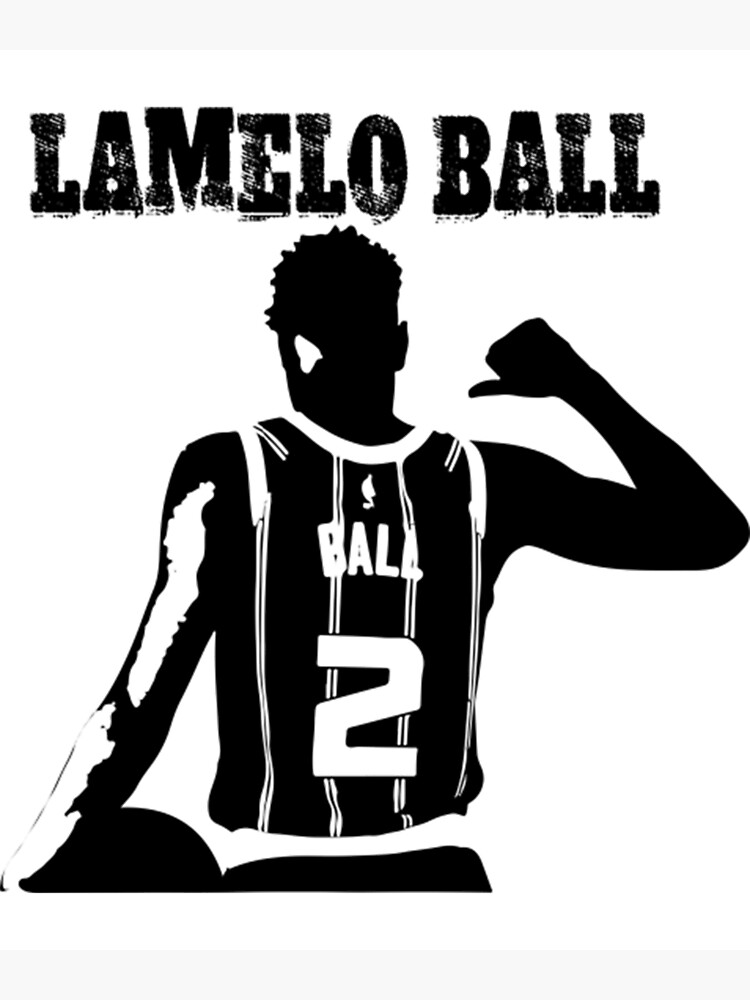Póster «Lamelo Ball T-Shirtlamelo ball arte e ilustración, diseños de ...