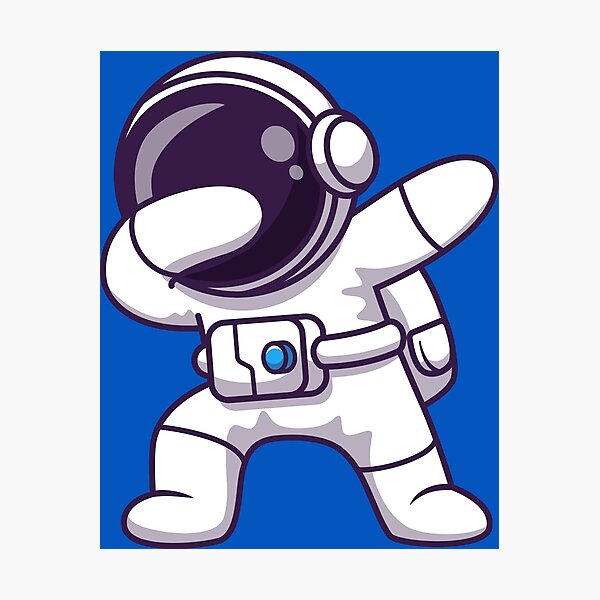 "Astronaut Dab" Photographic Print for Sale by alvinart | Redbubble