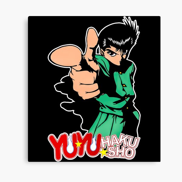"Love Yusuke Yuyu Hakusho Anime Character Art Meme" Canvas Print for ...