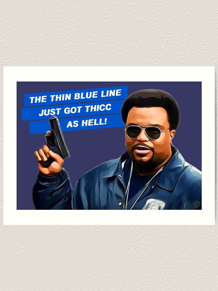 "Thicc as Hell - Doug Judy - Brooklyn Nine Nine" Art Print for Sale by ...
