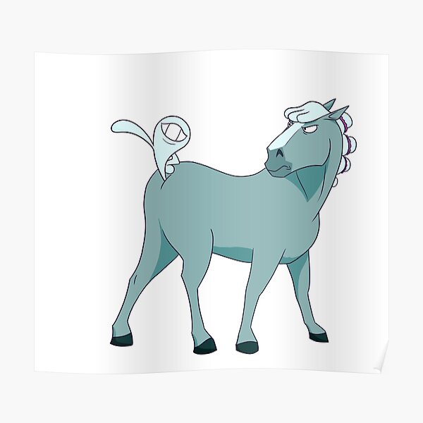 "Centaurworld Horse and Tail" Poster for Sale by bfree0017 | Redbubble