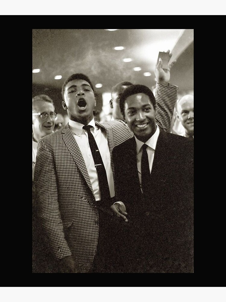 "Muhammad Ali and Sam Cooke" Poster for Sale by KayleAnh | Redbubble