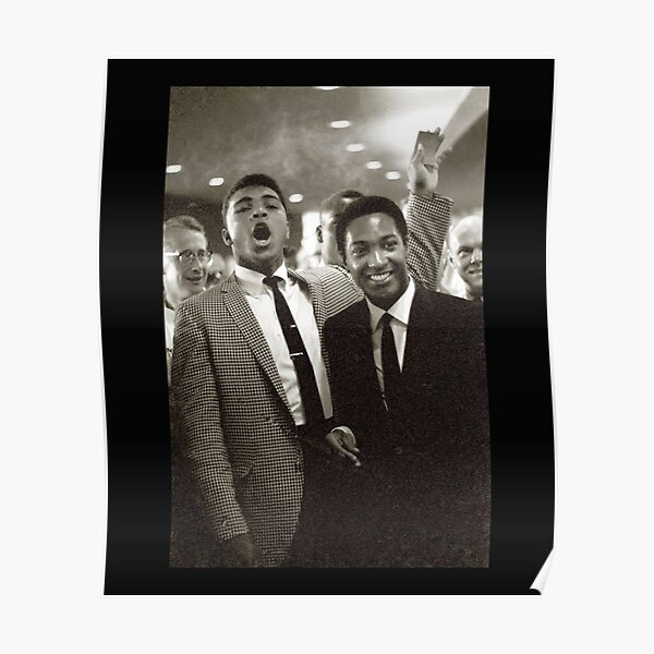 "Muhammad Ali and Sam Cooke" Poster by KayleAnh | Redbubble