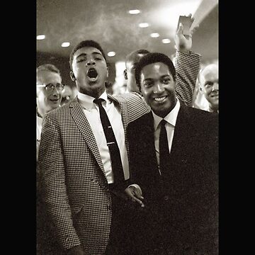 "Muhammad Ali and Sam Cooke" Poster for Sale by KayleAnh | Redbubble
