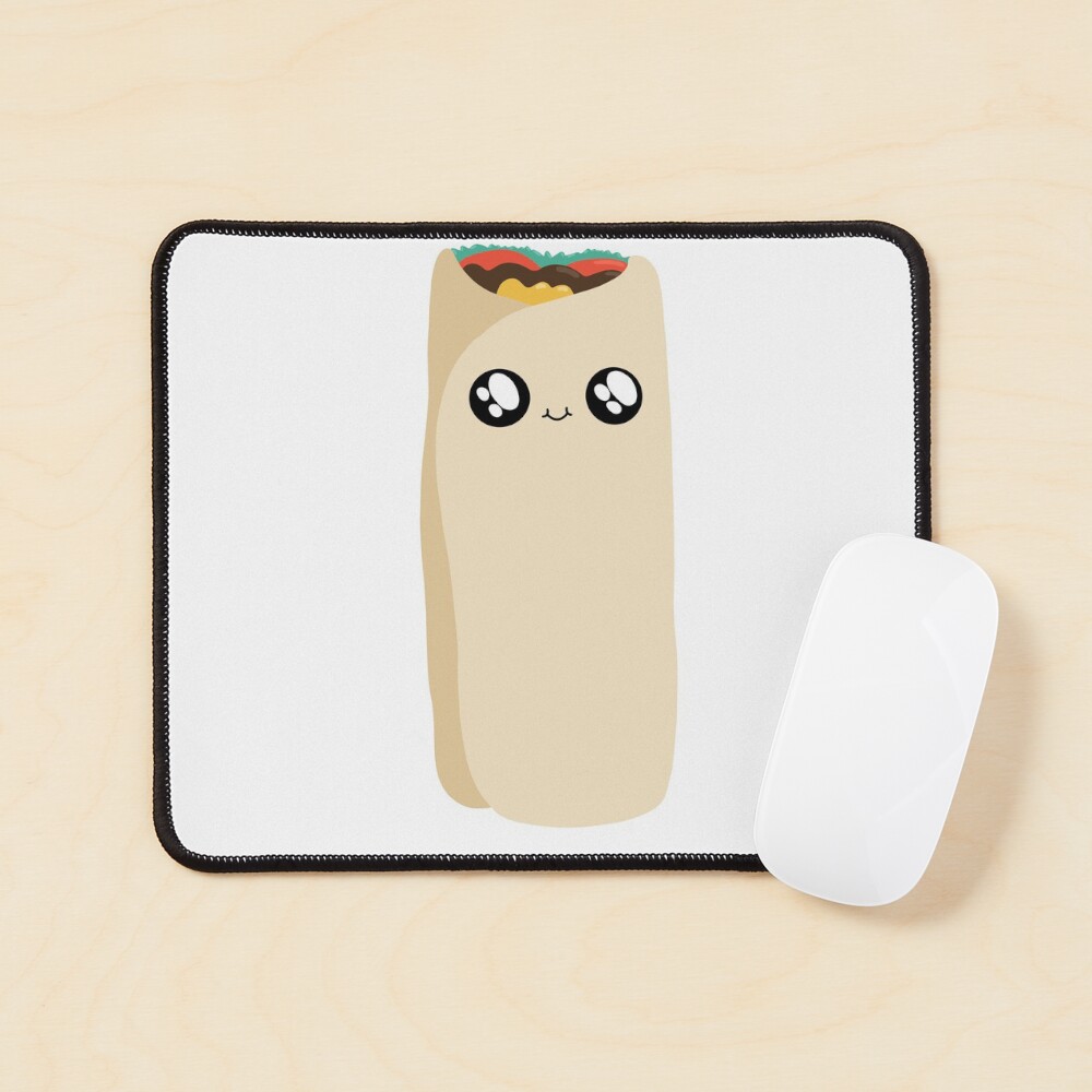 "Cartoon Burrito" Sticker for Sale by SharniArt | Redbubble