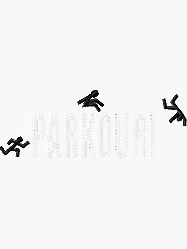 "Parkour" Sticker by HongNam | Redbubble