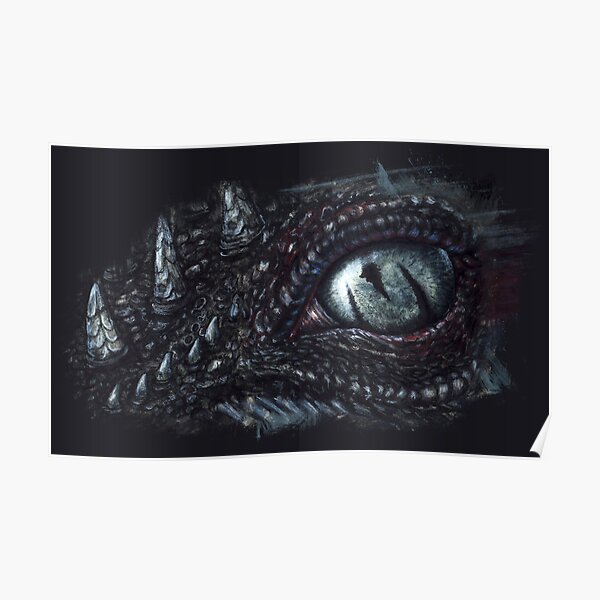 "Balerion the Black Dread" Poster for Sale by kate-vigdis | Redbubble