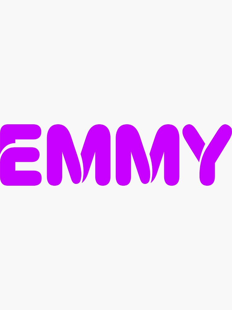 "EMMY" Sticker by ferolos | Redbubble