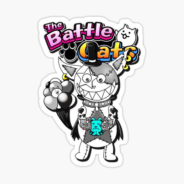 "Battle Cats" Sticker for Sale by PixelRune | Redbubble