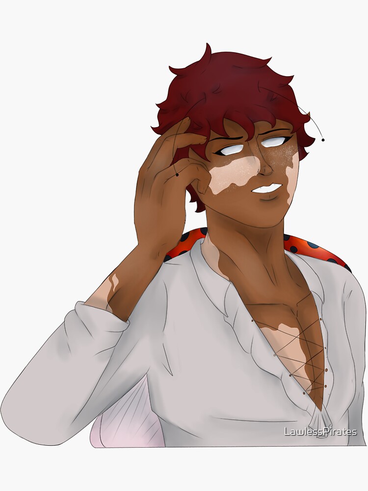 "Bug Boy Ladybug" Sticker for Sale by LawlessPirates | Redbubble