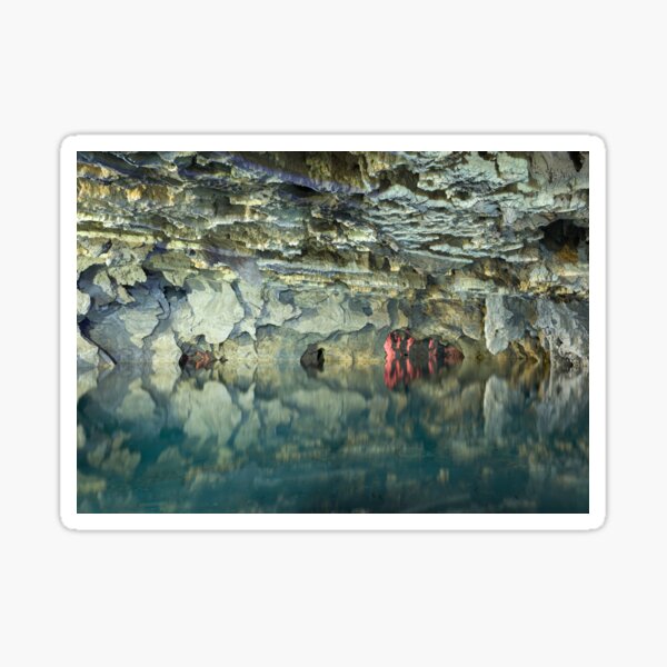 "rocks Lime shale in the world largest water cave" Sticker for Sale by ...