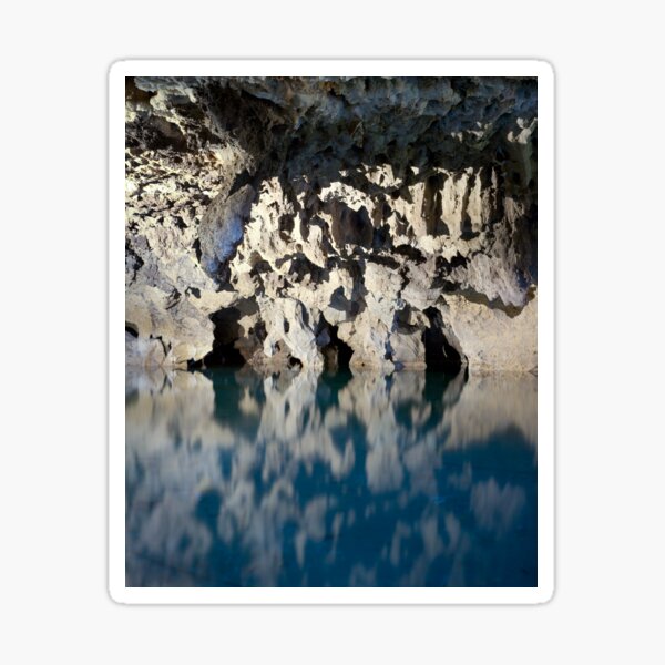 "rocks Lime shale in the world largest water cave" Sticker for Sale by ...
