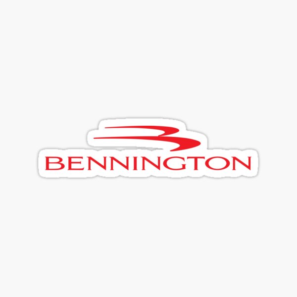 "BENNINGTON BOATS" Sticker for Sale by Airmanicrot | Redbubble