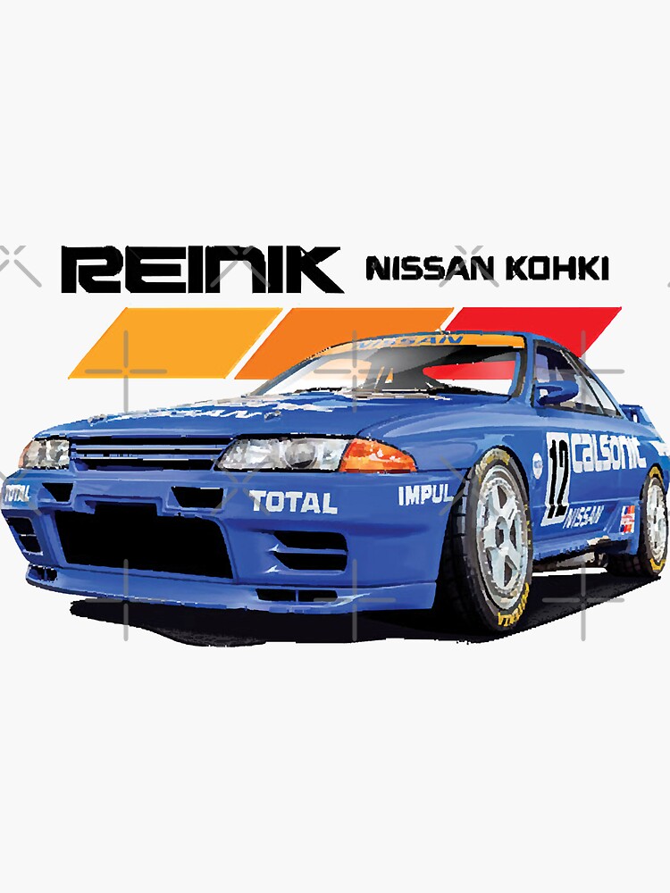 "Jtcc R32 Calsonic 179" Sticker for Sale by tranb0644 | Redbubble