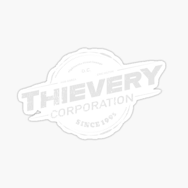 "Thievery Corporation Since 1995 Logo" Sticker for Sale by Lick-Design ...