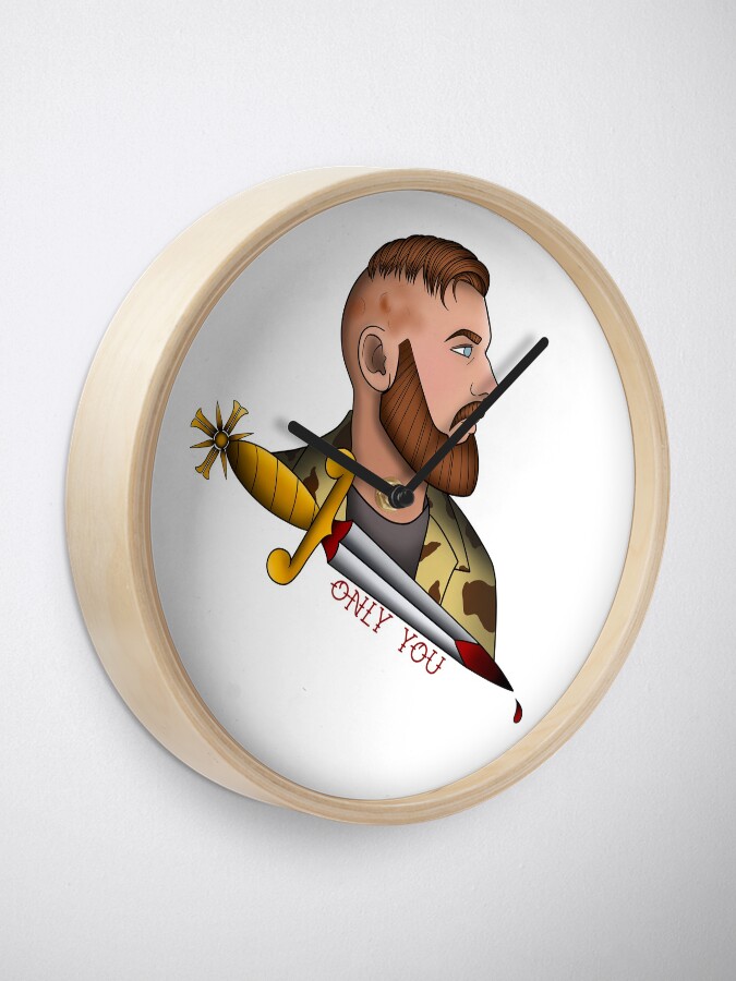 "The Soldier 2" Clock for Sale by littlelord | Redbubble