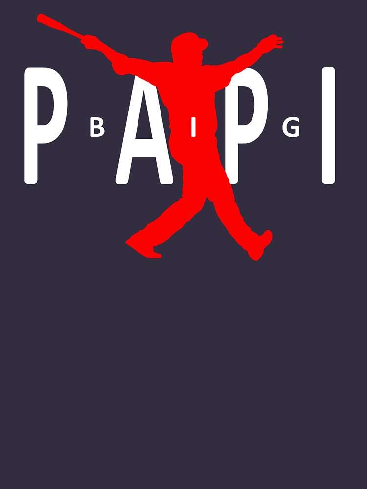 "Big Papi Air Jordan Style Logo" T-shirt for Sale by MajorBrain ...