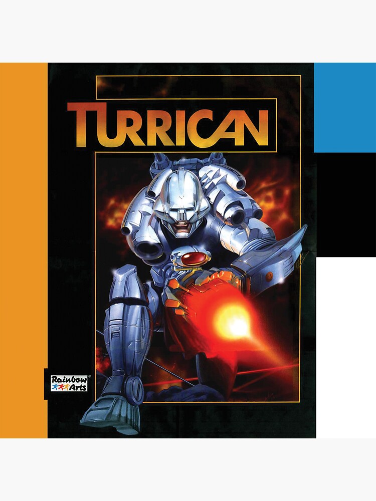 "Turrican Retro Video Game" Sticker for Sale by Movie-Takedown | Redbubble