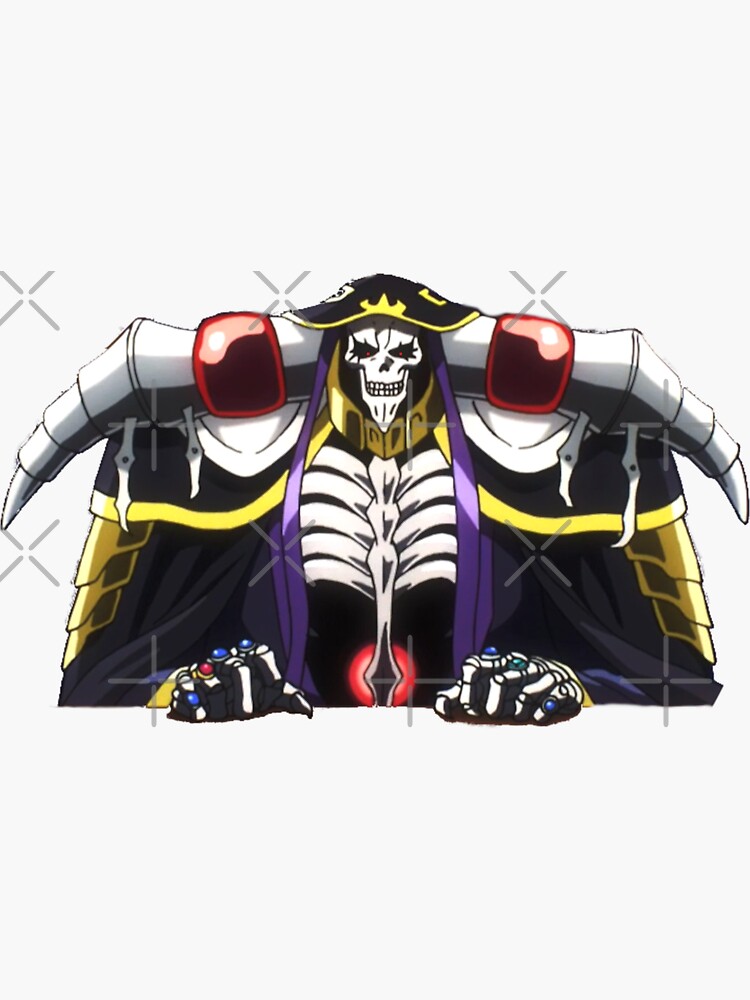 "Skeleton Anime" Sticker by Hapily | Redbubble