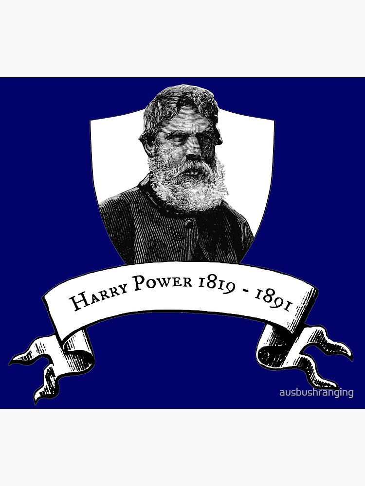 "Harry Power (badge)" Poster for Sale by ausbushranging | Redbubble