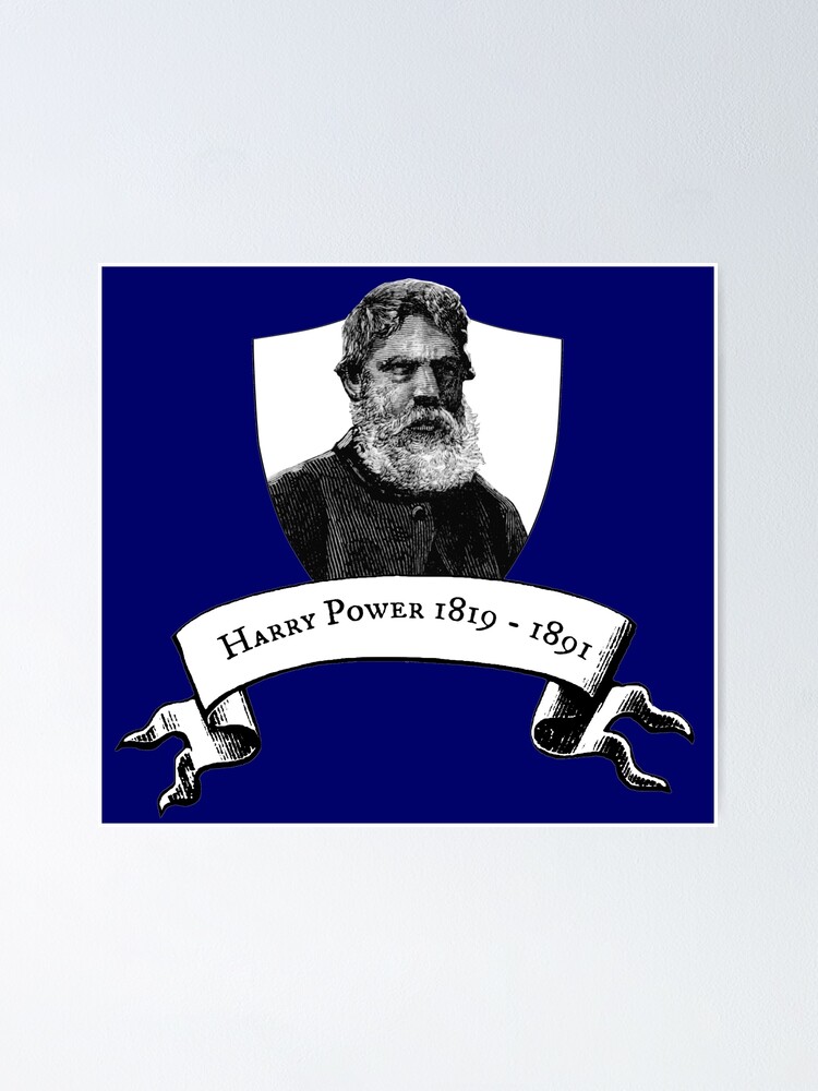 "Harry Power (badge)" Poster for Sale by ausbushranging | Redbubble