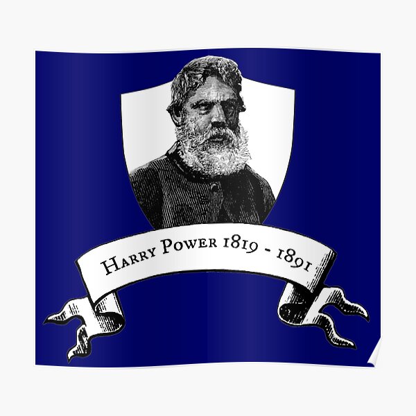"Harry Power (badge)" Poster for Sale by ausbushranging | Redbubble