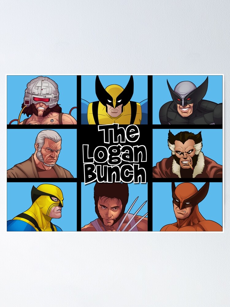 "The Logan Bunch" Poster for Sale by Batang90sart | Redbubble