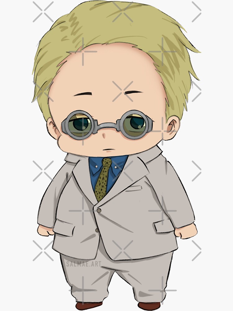"Kento Nanami Chibi - Jujutsu Kaisen" Sticker for Sale by Delia-Fashion ...