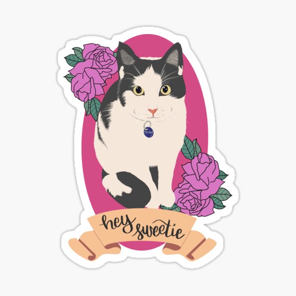 "Rocket kitty" Sticker for Sale by Seirski | Redbubble