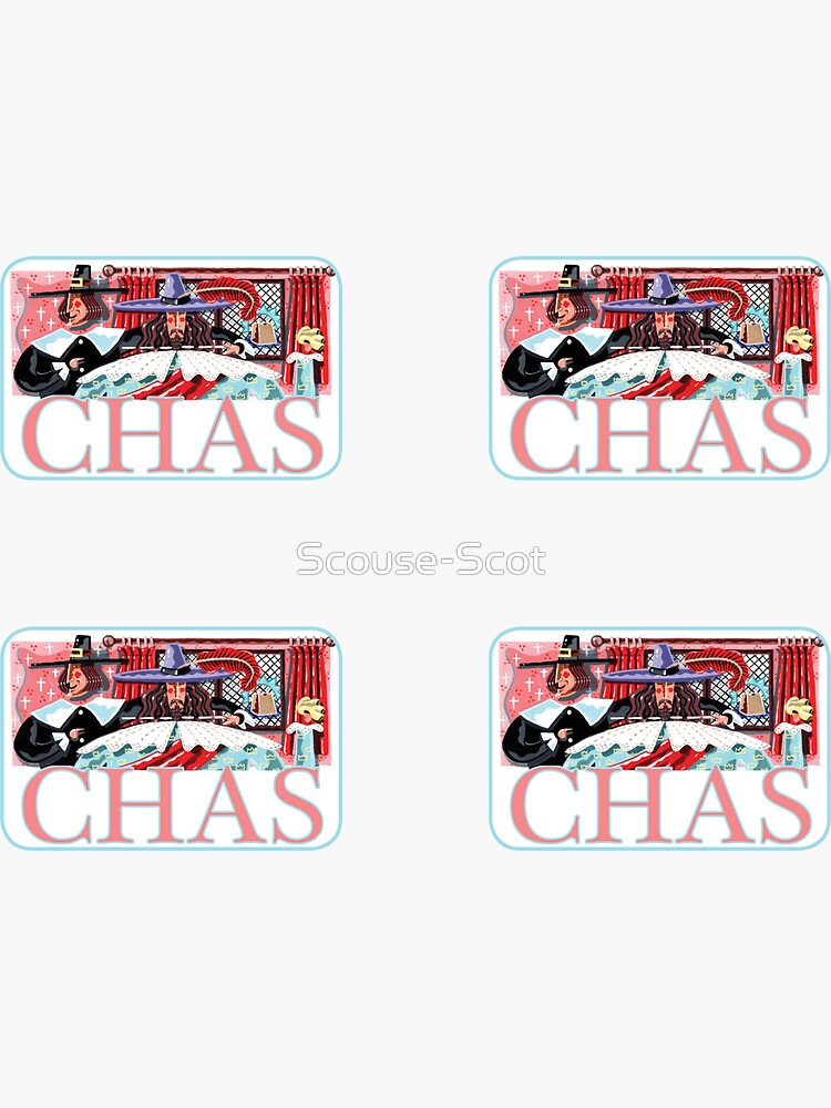 "CHAS - Sticker Pack" Sticker for Sale by Scouse-Scot | Redbubble