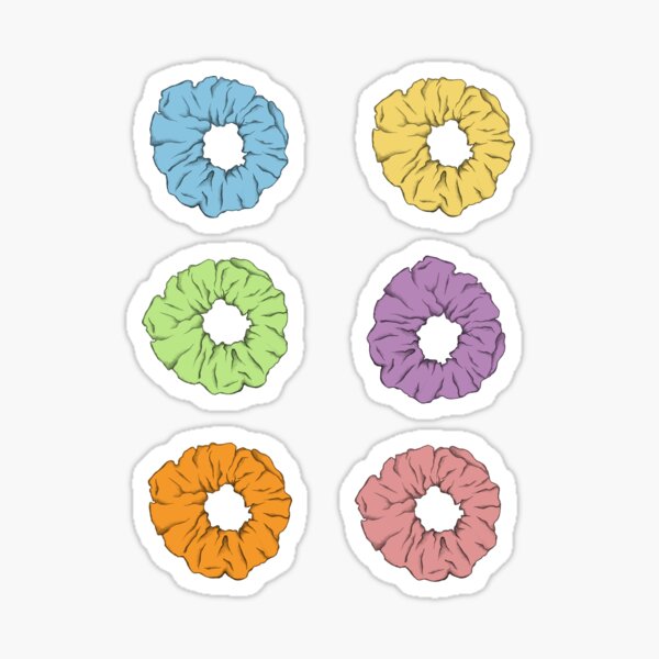 "Scrunchie Gang" Sticker for Sale by ProArtzilla | Redbubble