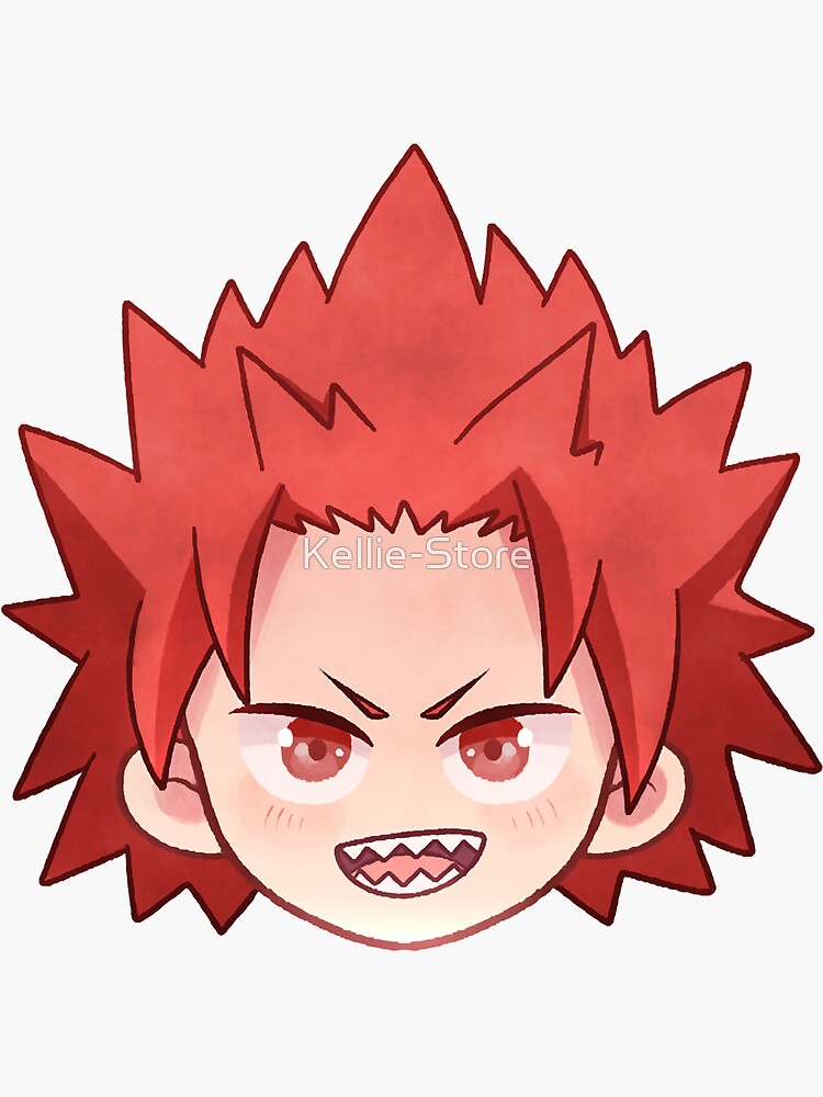 "Kirishima Eijirou - My Hero Academia BNHA" Sticker von Kellie-Store ...