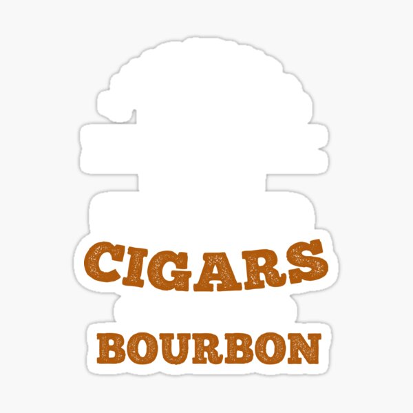 "Cigar Cigars Smoking Gift" Sticker for Sale by THaDesign | Redbubble
