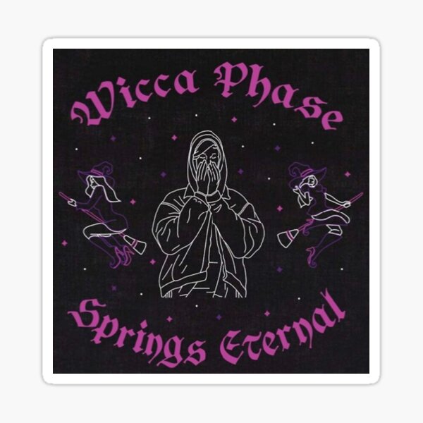 "Wicca Phase Springs Eternal poster design" Sticker for Sale by ...