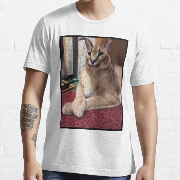 "Big Floppa" T-shirt by ouyoussfyassine | Redbubble | big floppa t ...