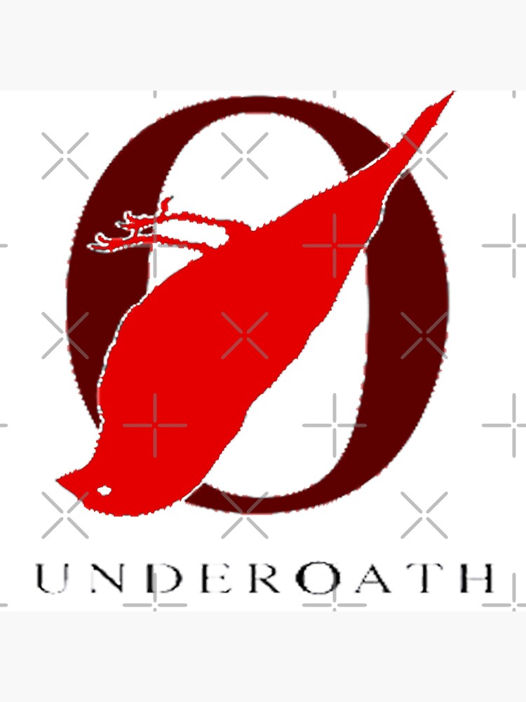 "Underoath band logos favorite" Poster for Sale by cburress9b | Redbubble