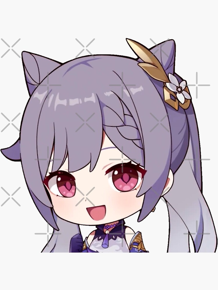 "Chibi Keqing - Genshin Impact" Sticker for Sale by persephonexx ...