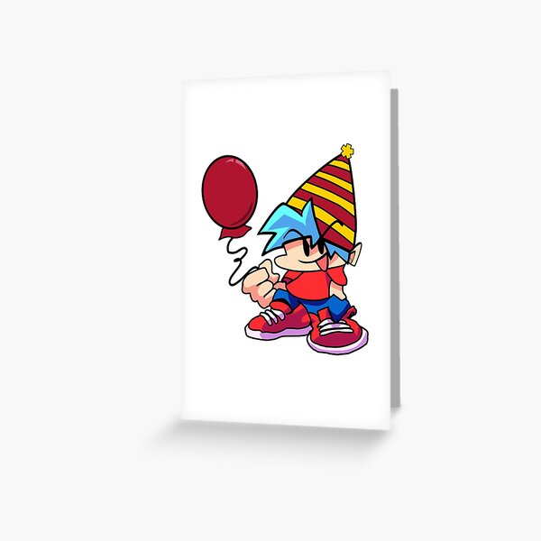 "FNF Birthday Boyfriend" Greeting Card for Sale by Sticker-Flix | Redbubble