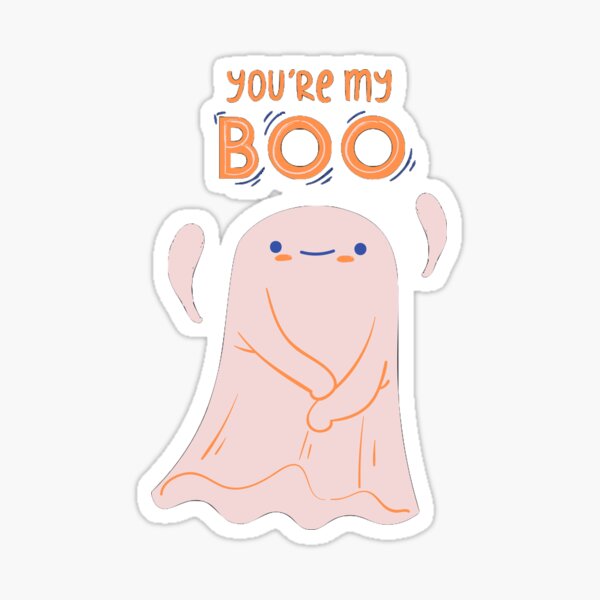 "YOU'RE MY BOO FUNNY ILLUSTRATION TO APPRECIATE LOVE AND GIFT FOR YOUR ...
