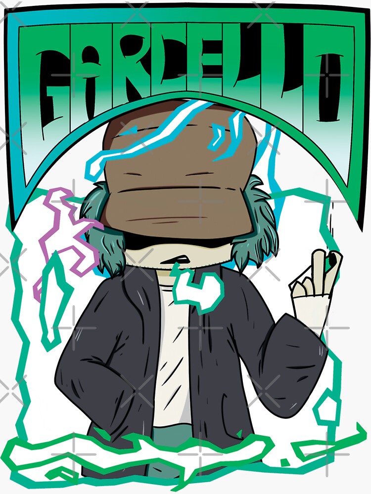 Pegatina «fnf garcello humo graffiti art» de Ruvolchik | Redbubble