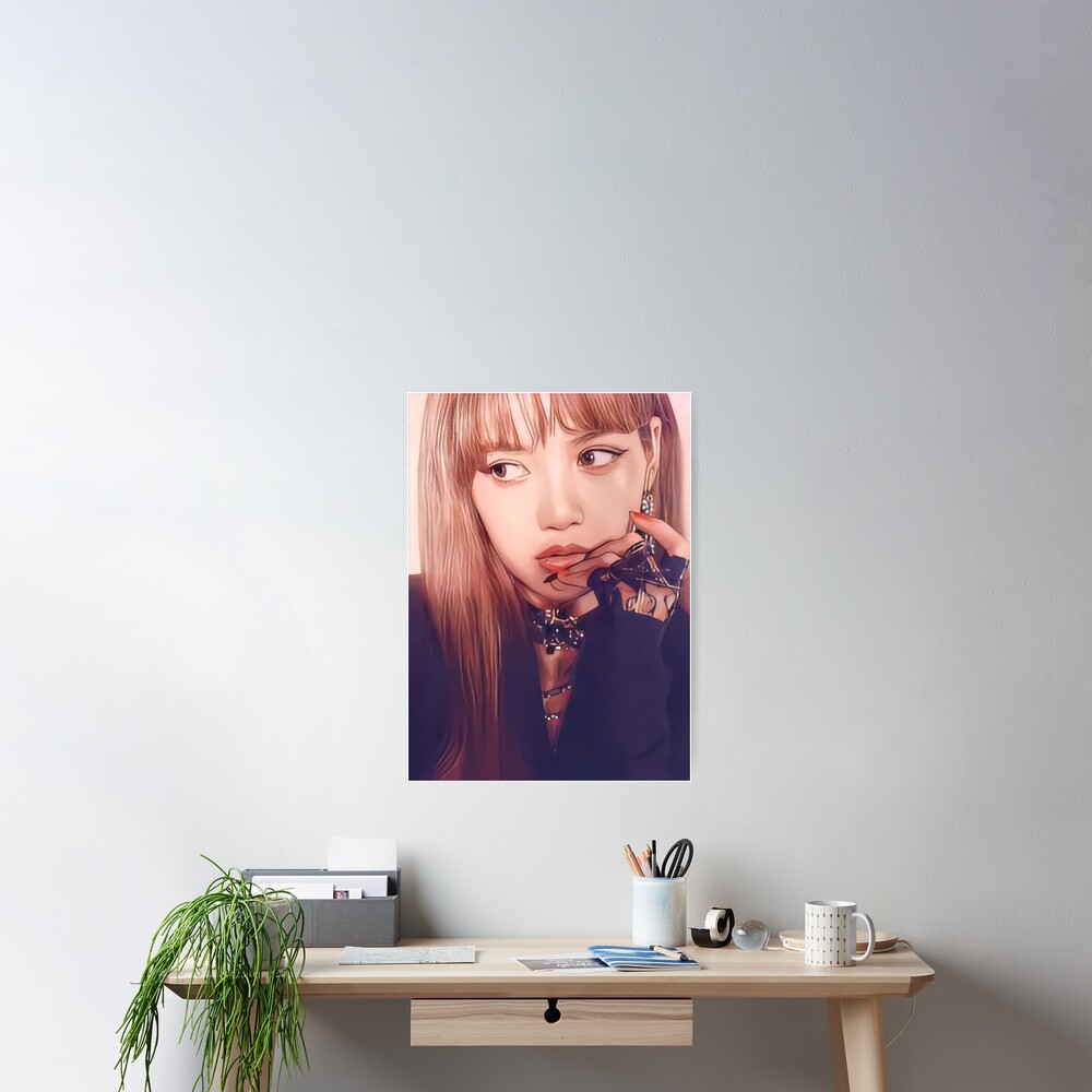 "BLACKPINK LISA #1 - WEBTOON ART" Poster von RikuShops | Redbubble