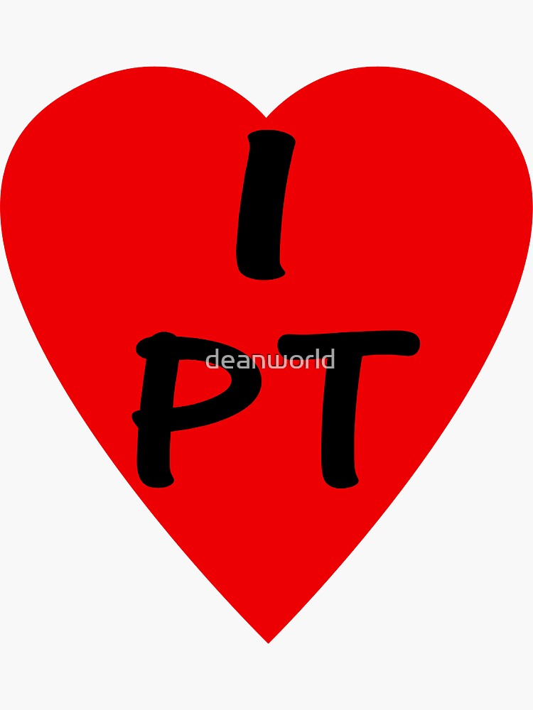 "I Love Portugal - Country Code PT T-Shirt & Sticker" Sticker for Sale ...