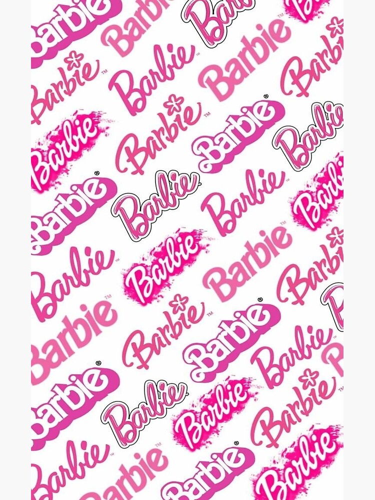 Barbie Logos Premium Matte Vertical Poster