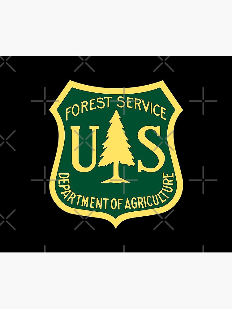 "U.S. Forest Service Logo (Gold and Green Shield)" Mouse Pad for Sale ...